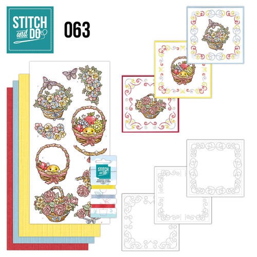 Stitch and Do 63 - Get Well soon CreaKaart